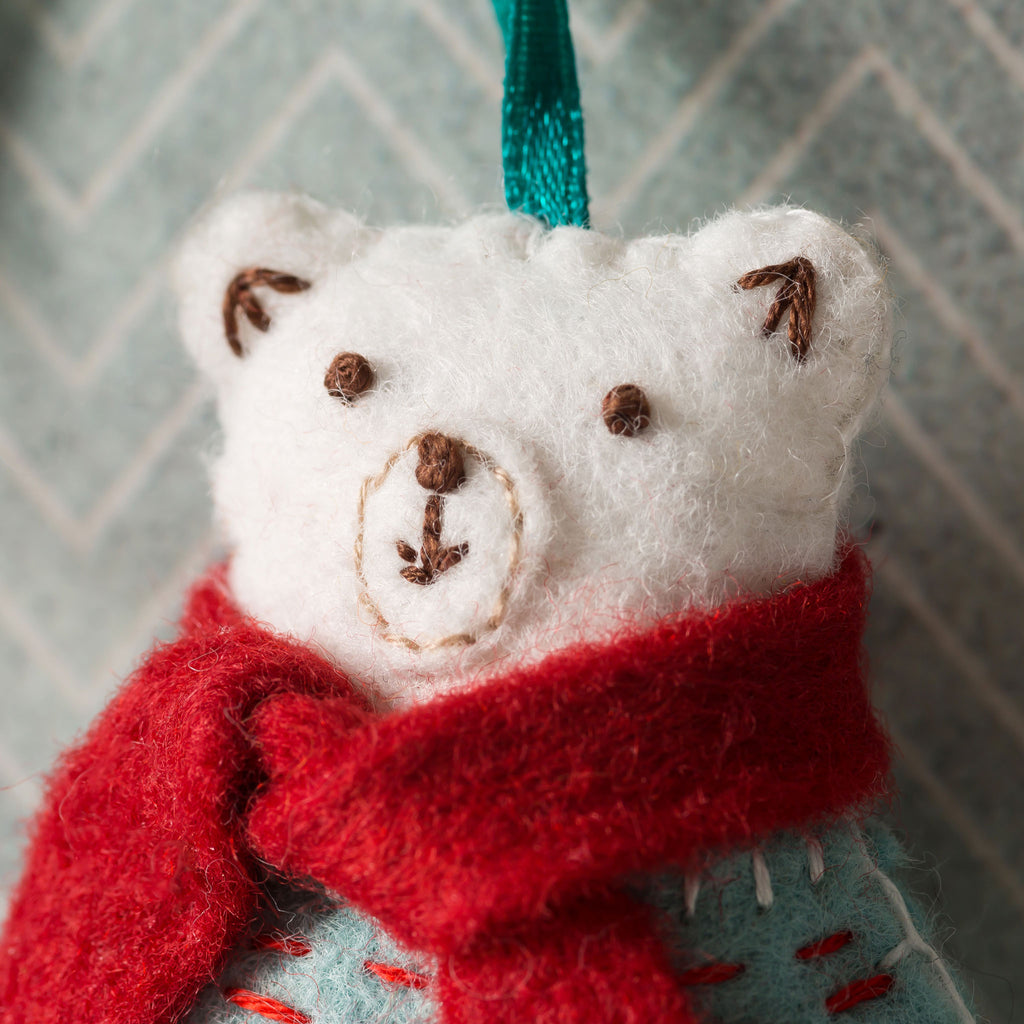Polar Bear, Felt Kit – Benzie Design