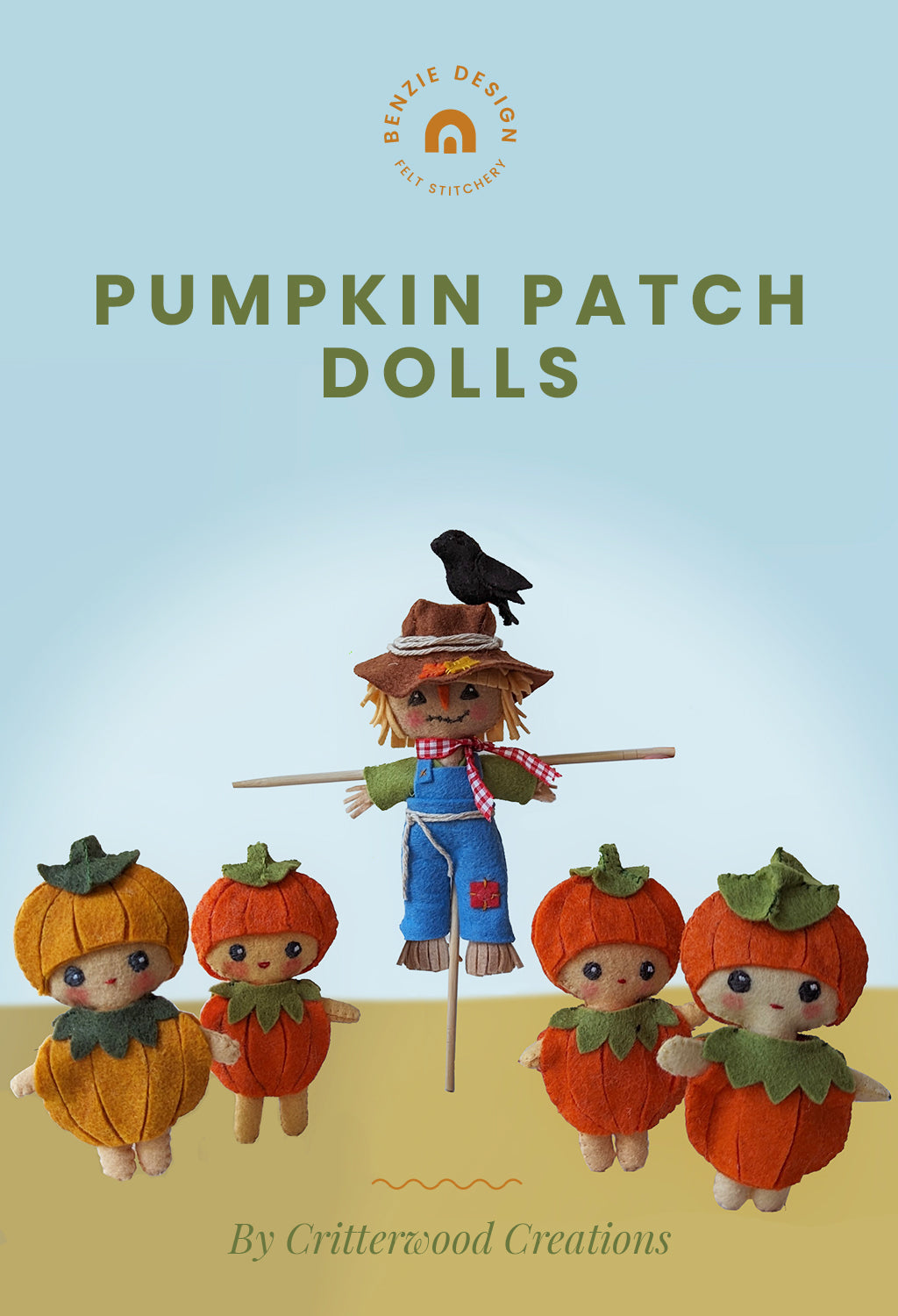 Autumn Felt Dolls Tutorial – Benzie Design