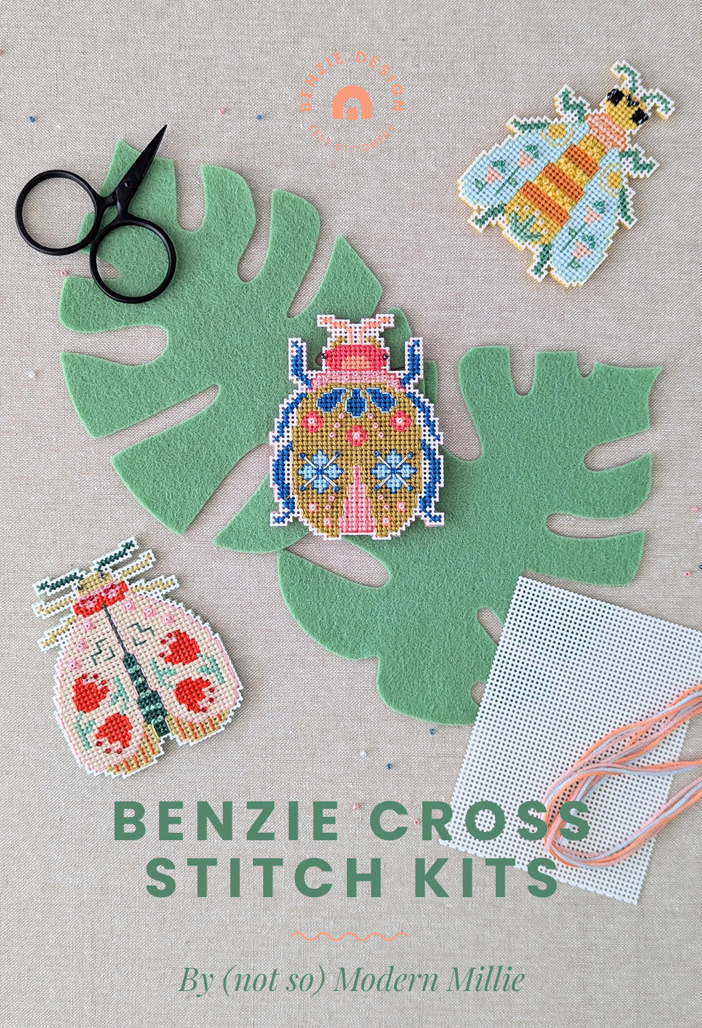 Benzie Cross Stitch Kits – Benzie Design