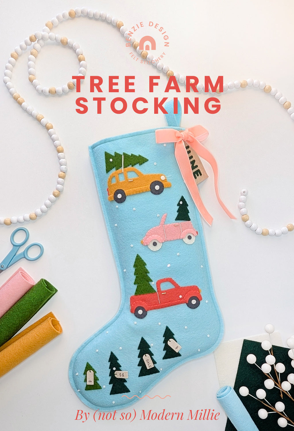 Tree Farm Stocking Tutorial – Benzie Design