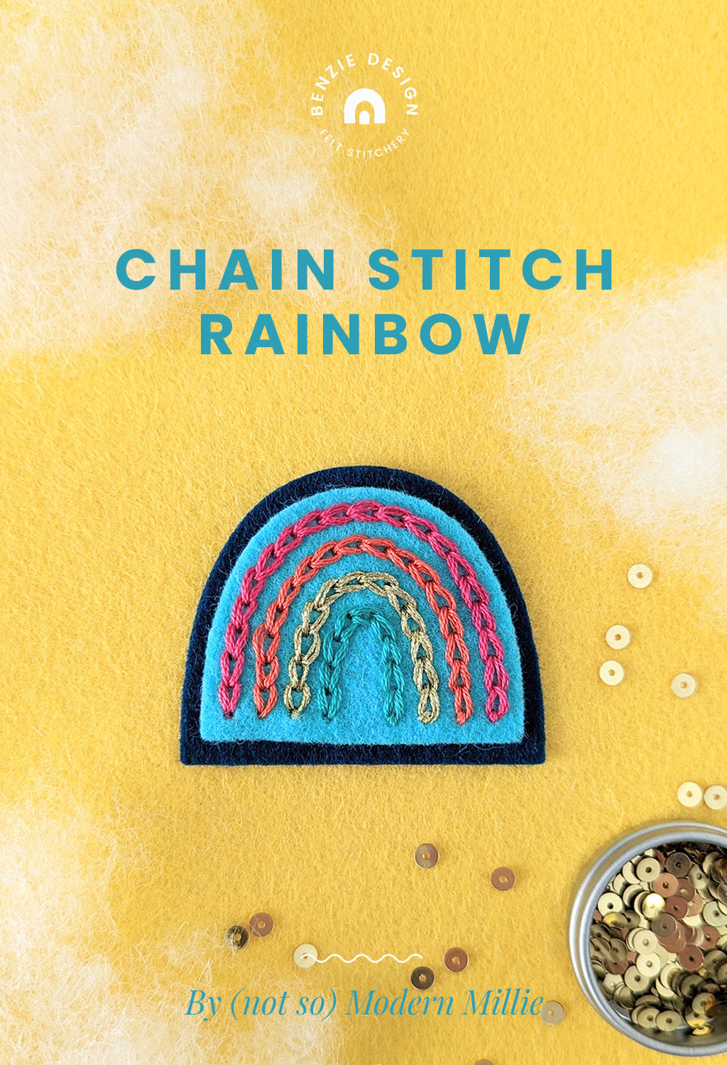 Rainbow Pin Tutorial – Benzie Design