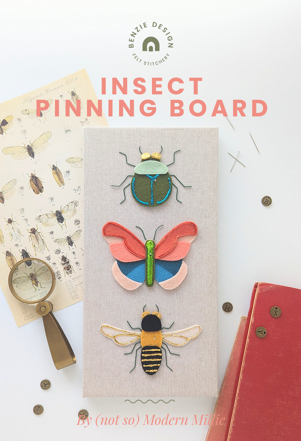 Felt Insect Pinning Board – Benzie Design