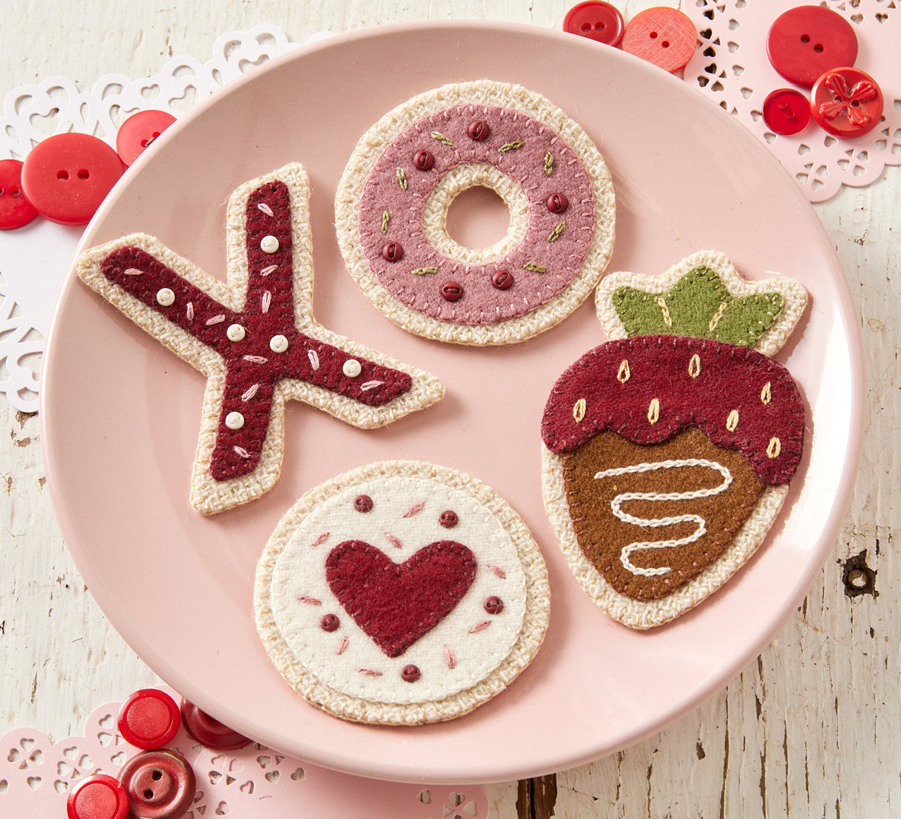 Valentine Cookie Pattern – Benzie Design