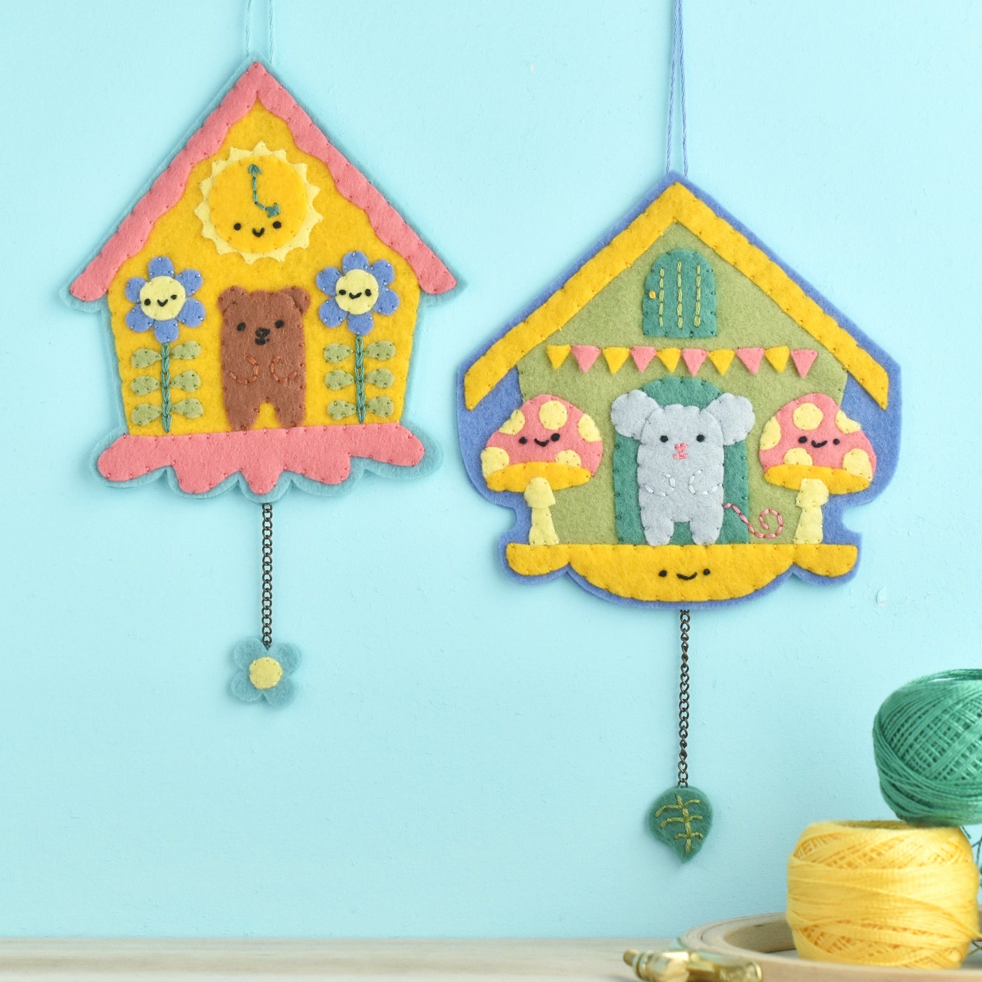 Clockwork Critters Felt Ornaments Pattern – Benzie Design