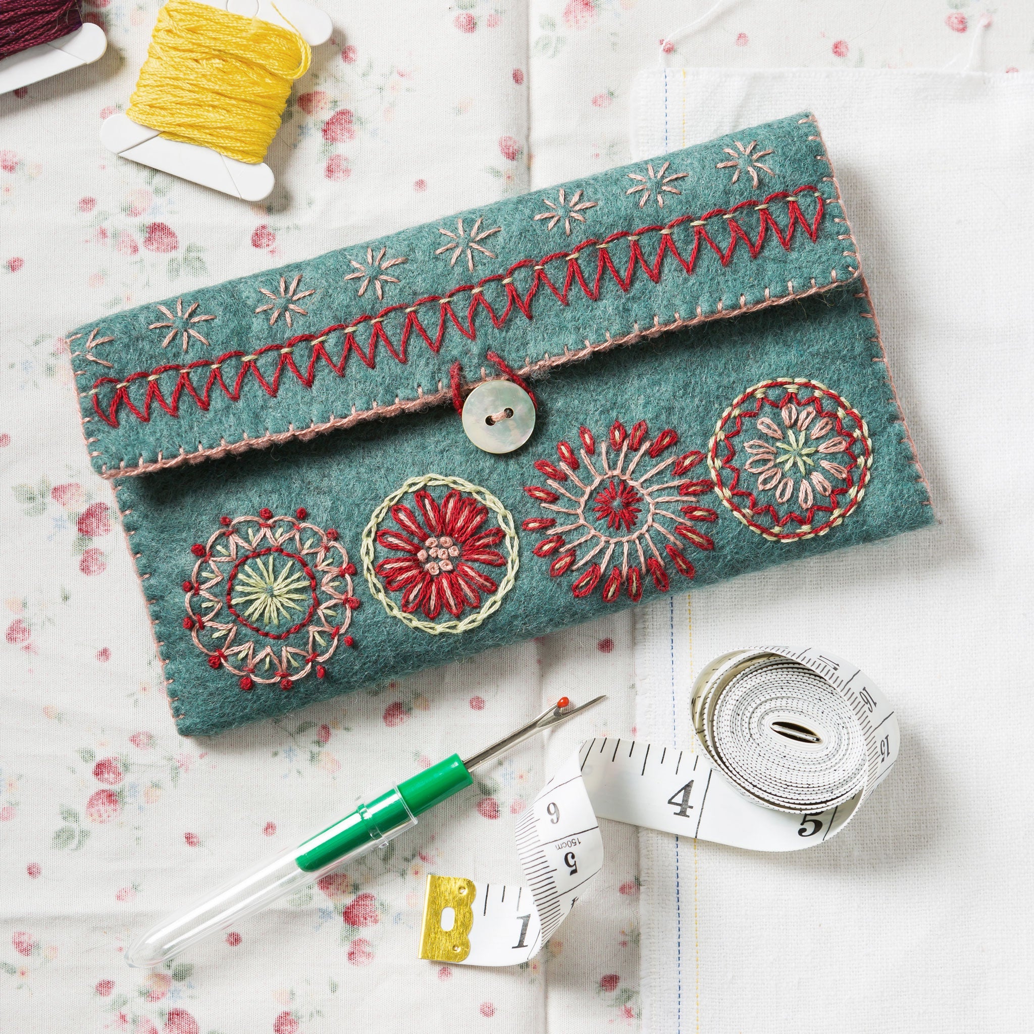 Sewing Pouch, Felt Craft Kit – Benzie Design