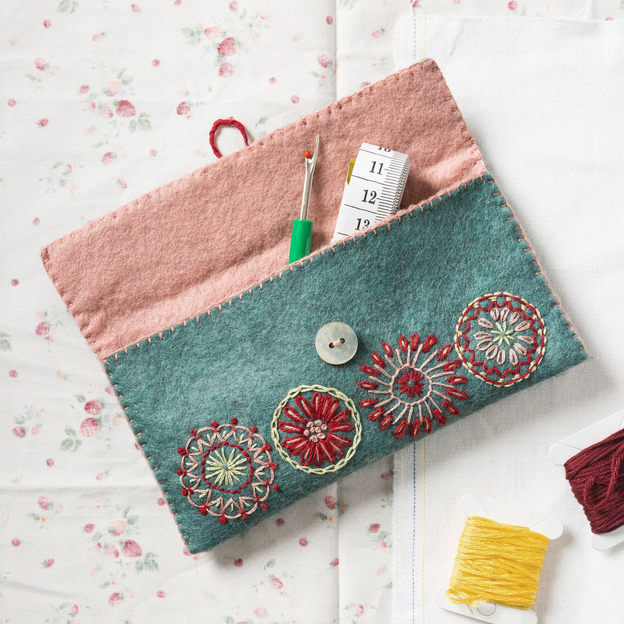 Sewing Pouch, Felt Craft Kit – Benzie Design