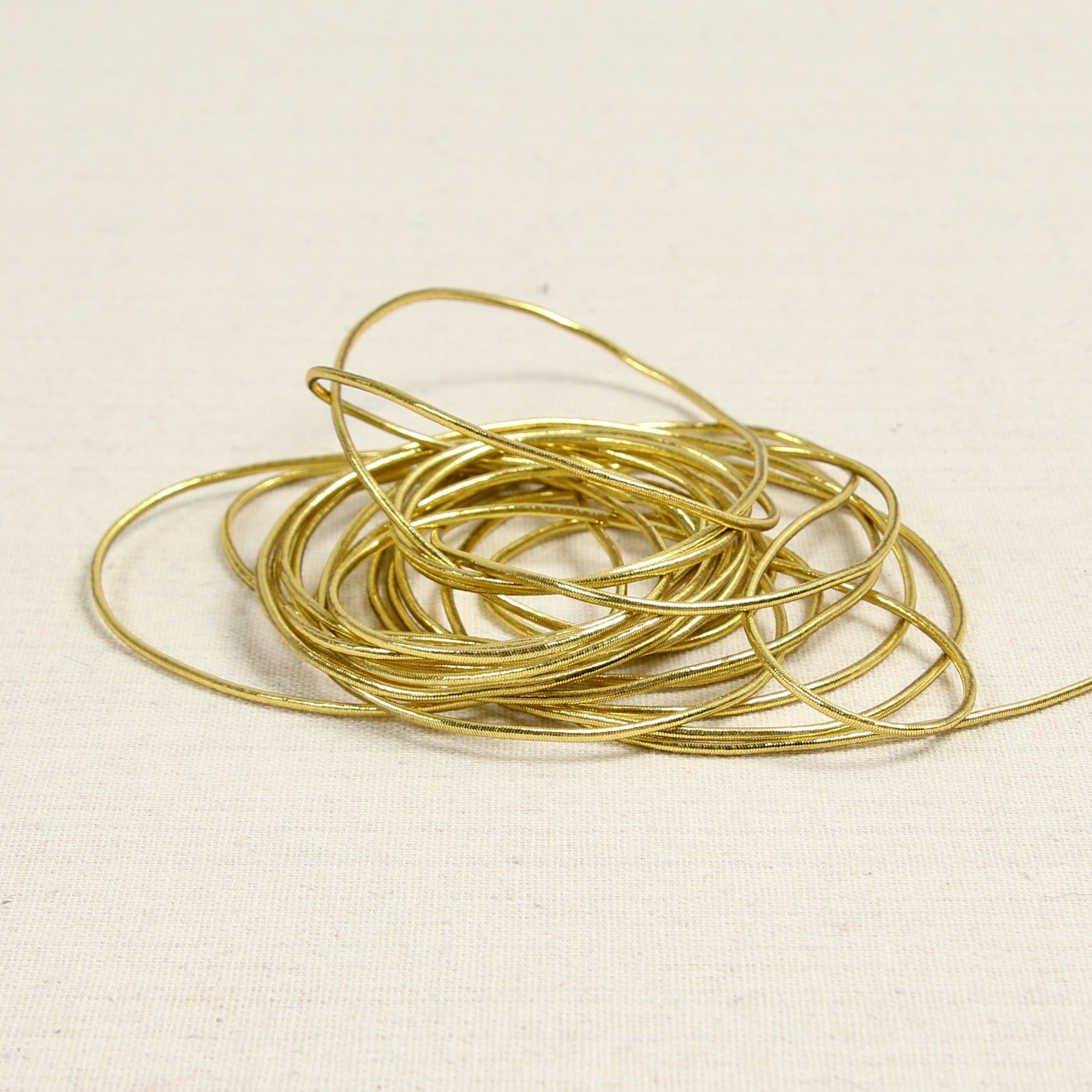 Elastic Cording, Gold – Benzie Design