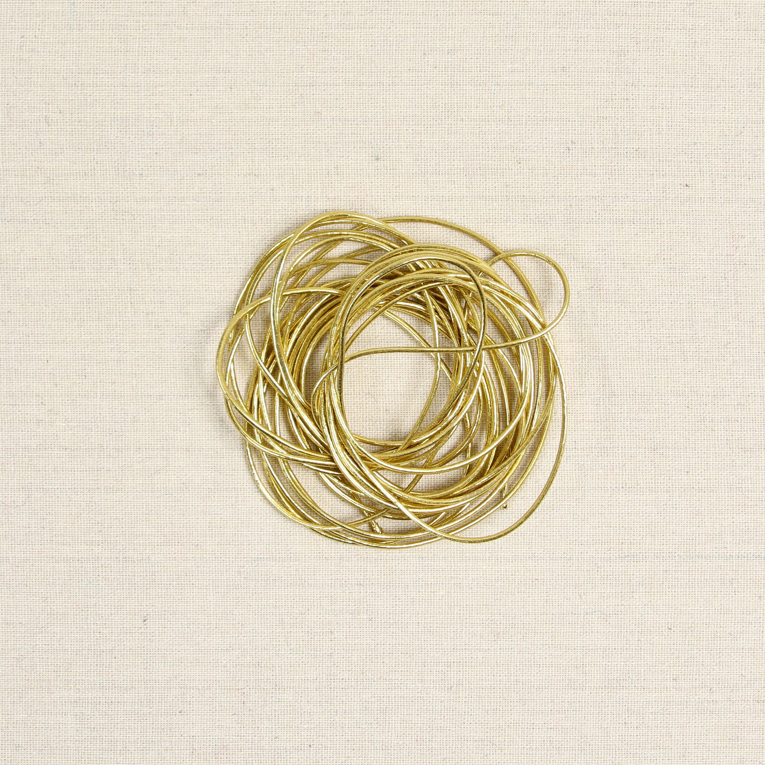 Elastic Cording, Gold – Benzie Design
