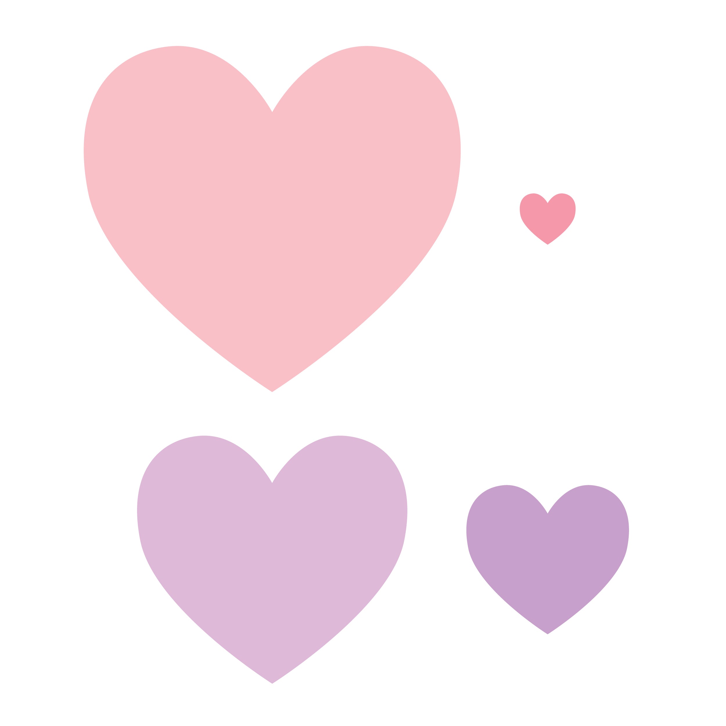 Hearts, SVG + PDF Digital Download – Benzie Design