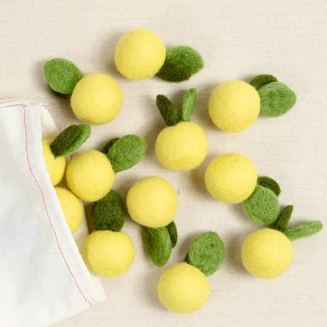Lemon, Felted Fruit – Benzie Design