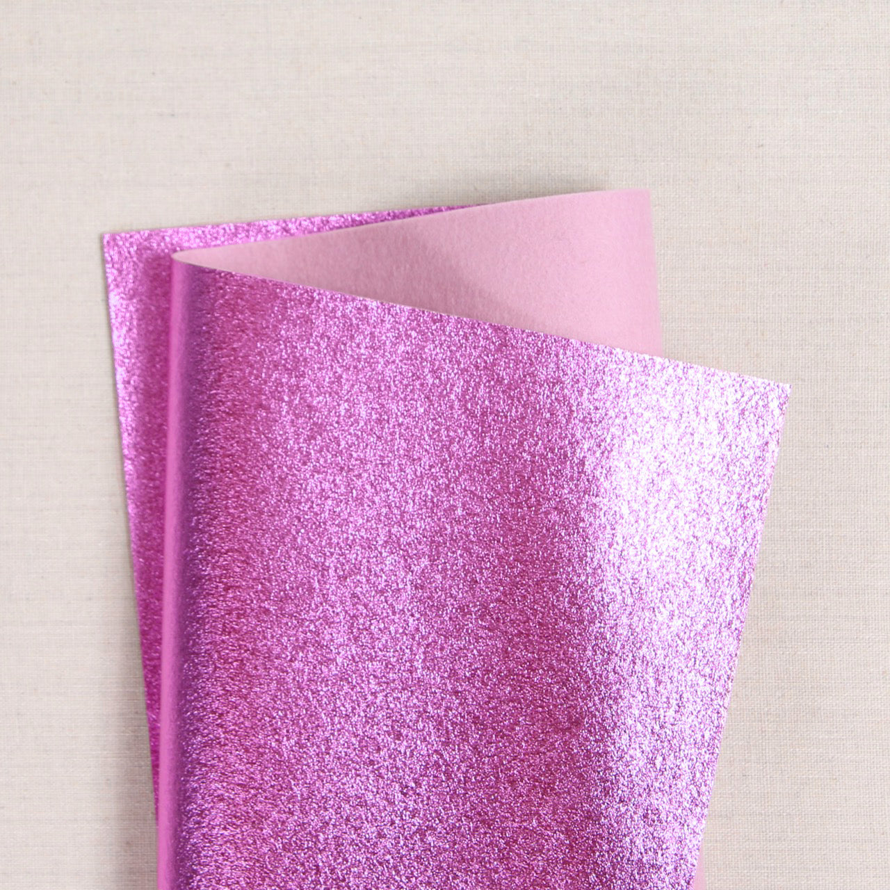 Cheshire Pink Metallic Felt, Limited Edition – Benzie Design