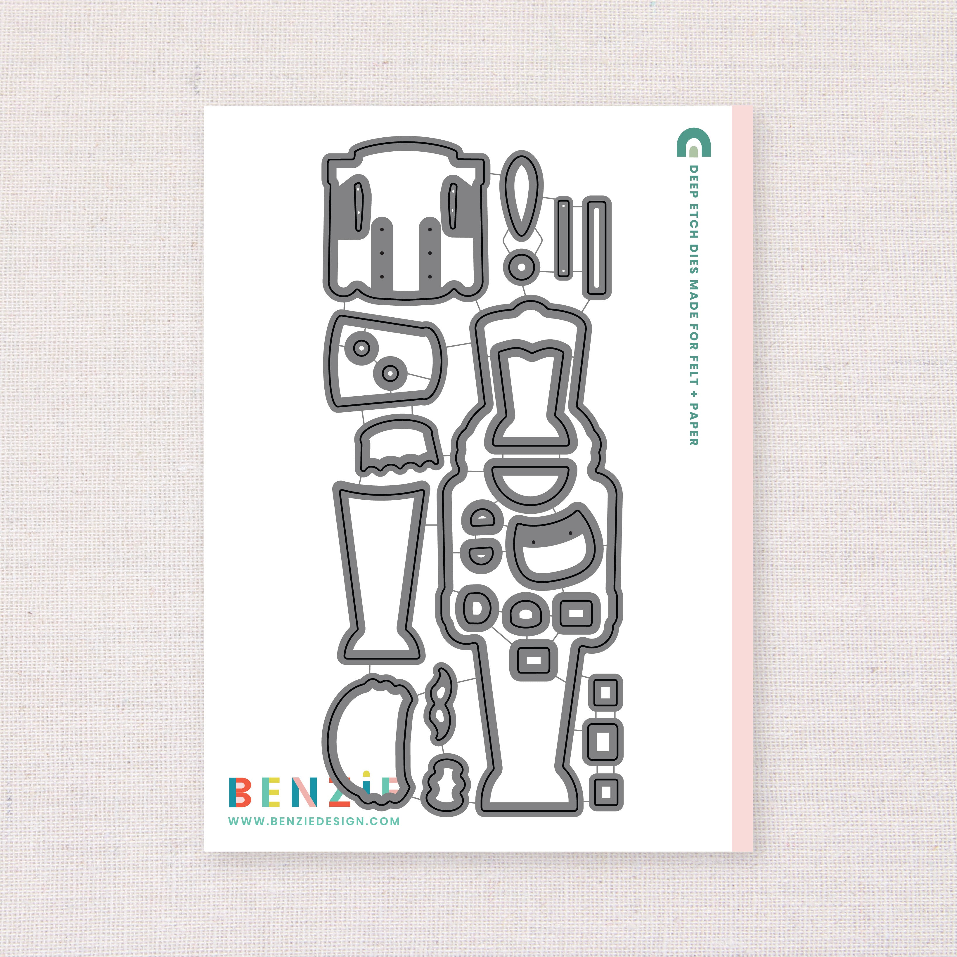 Nutcracker, Deep Etch Die – Benzie Design