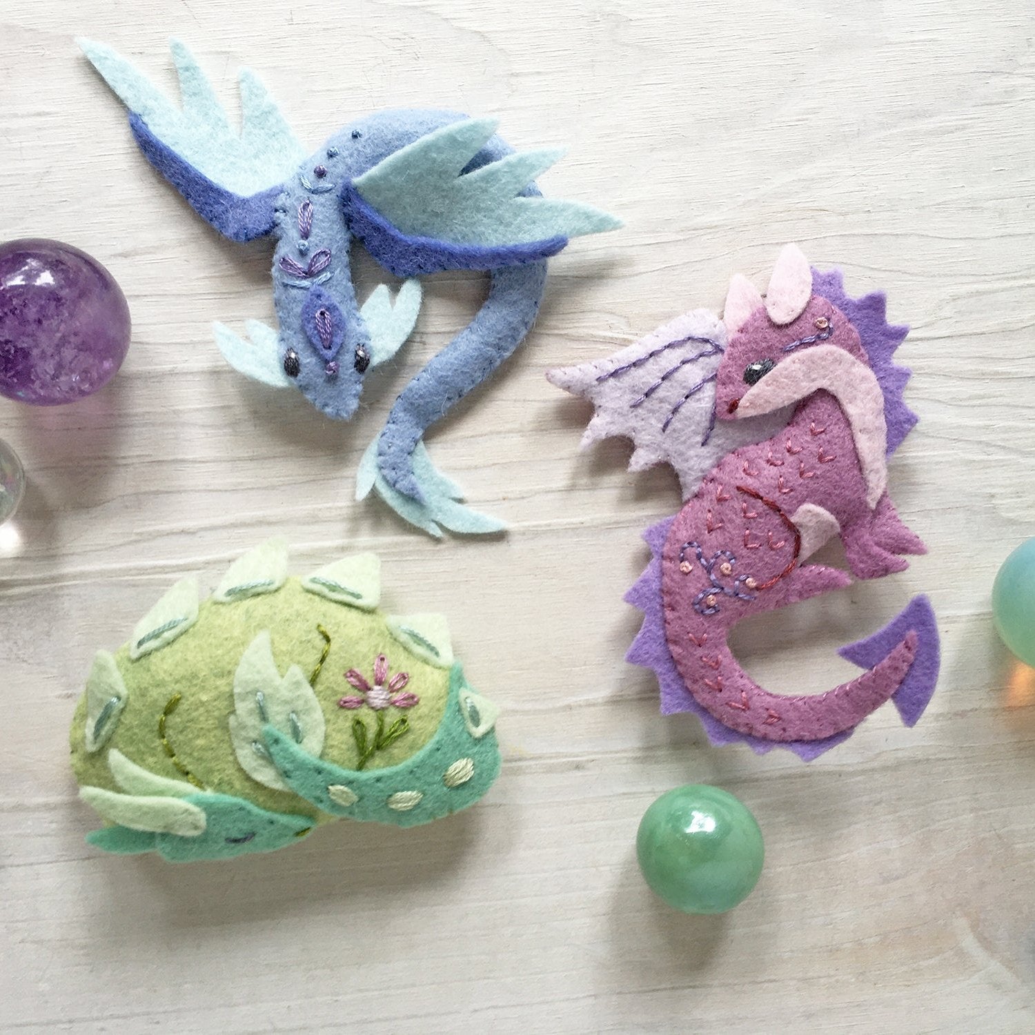 Baby Dragons Pattern – Benzie Design