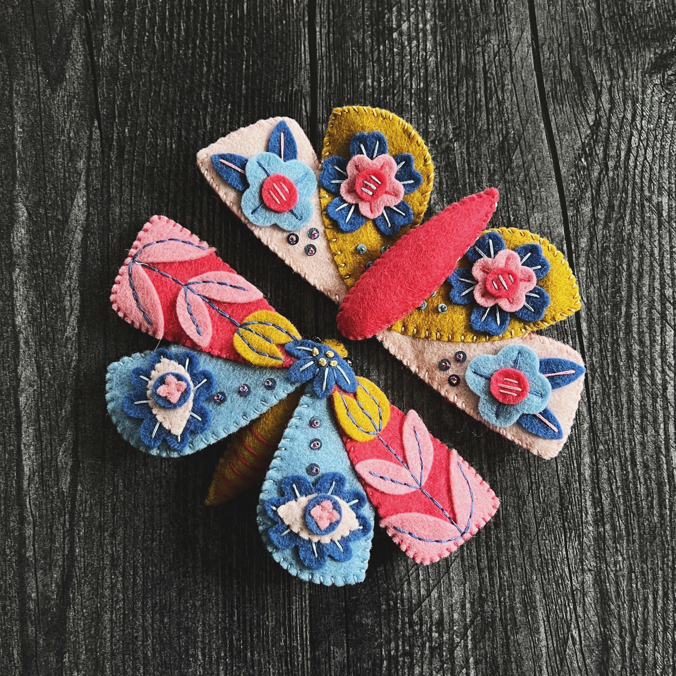 Flora Moth Pattern by Erin Paisley – Benzie Design