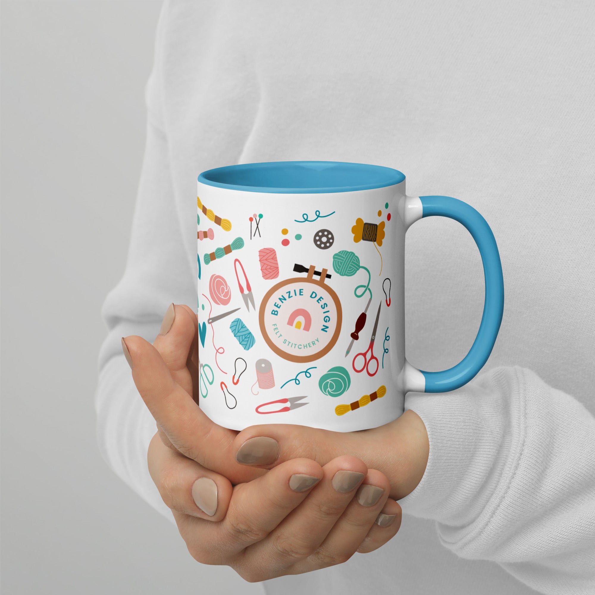 Felt Stitchery Mug – Benzie Design