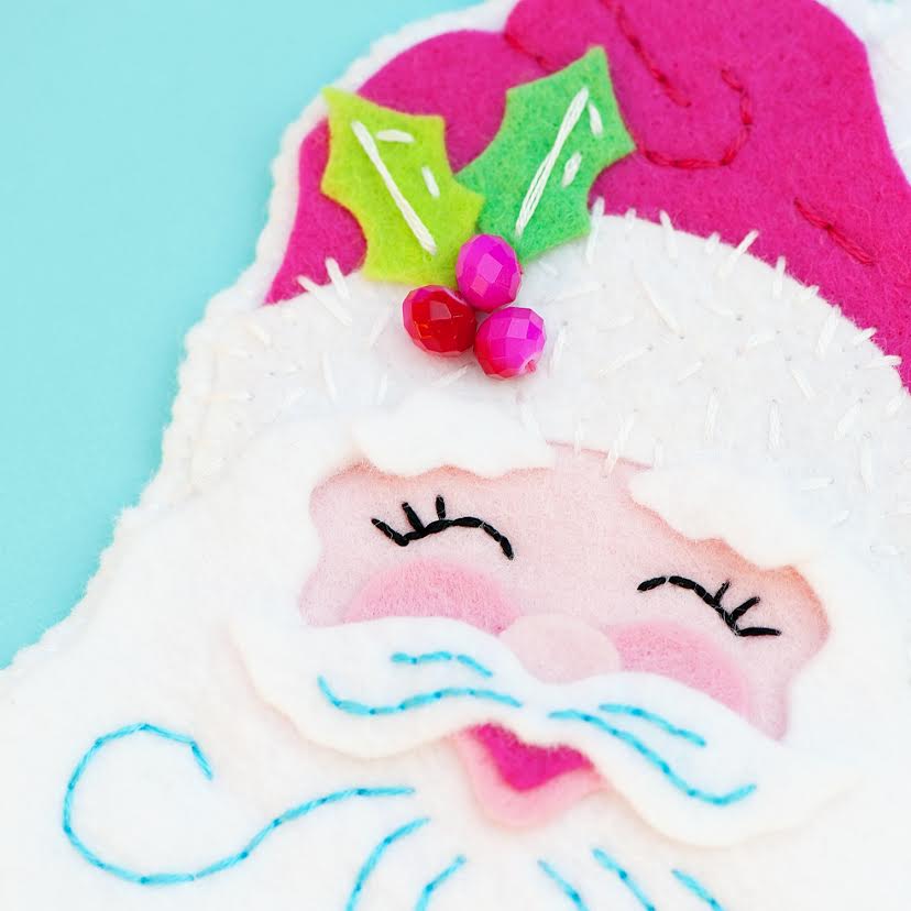 Santa Ornament Kit – Benzie Design