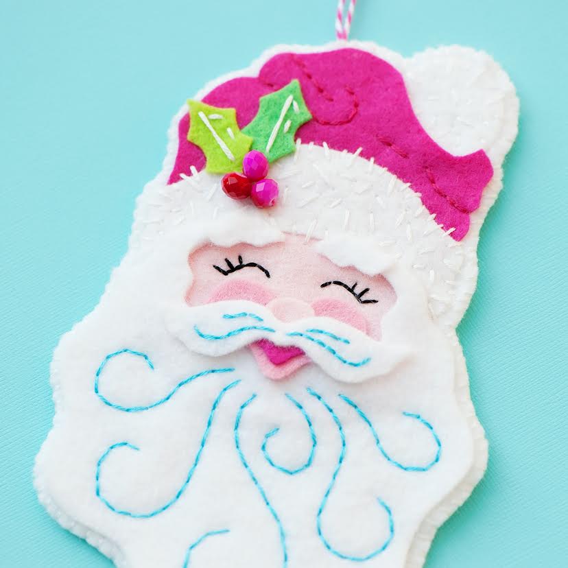 Santa Ornament Kit – Benzie Design