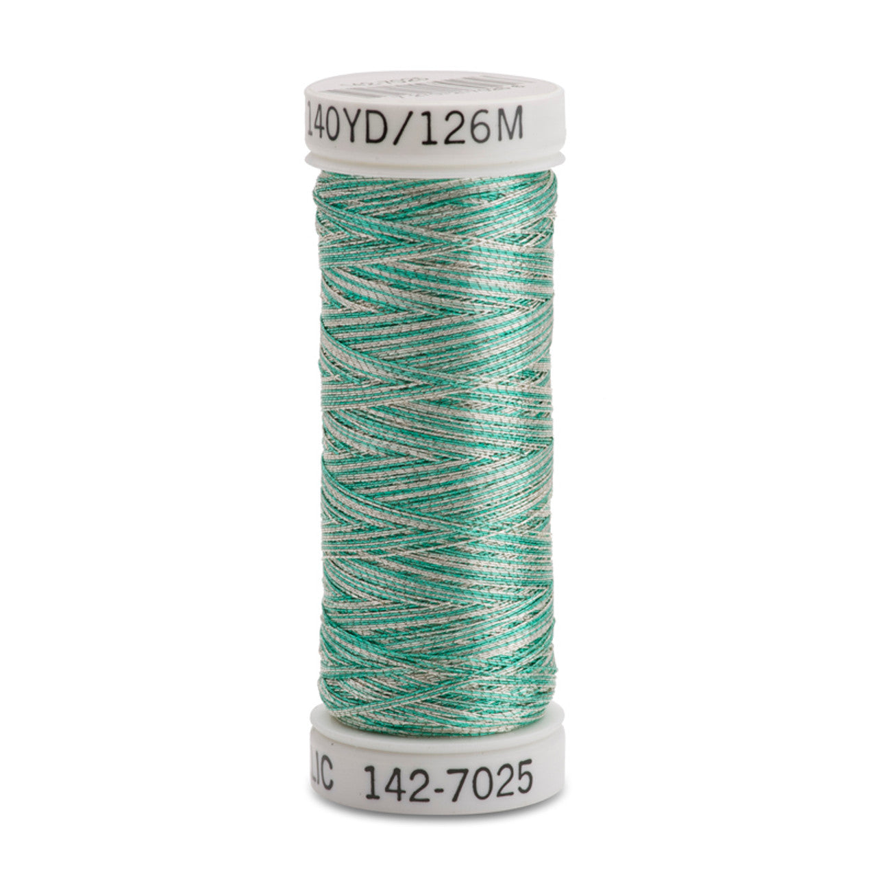 Sulky Metallic Thread, Silver/Icy Green 7025 – Benzie Design