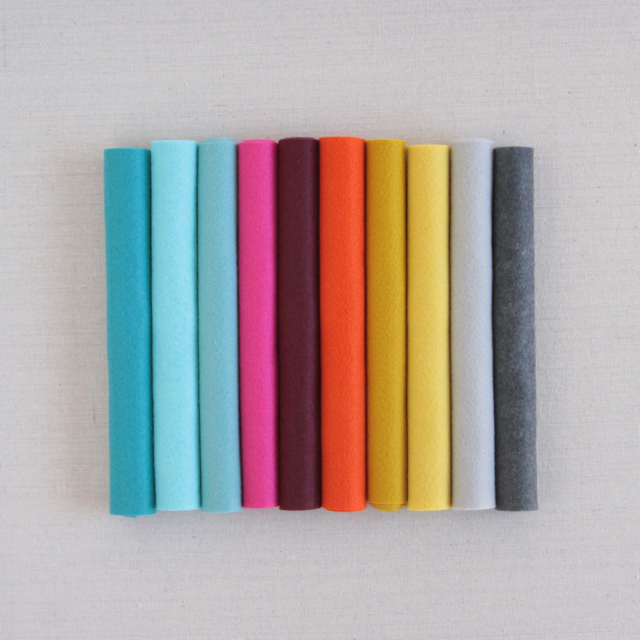 Aqua Wool Blend Felt – Benzie Design