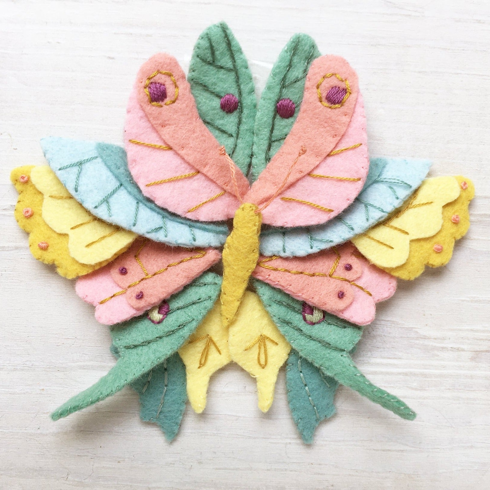Butterfly Felt Template