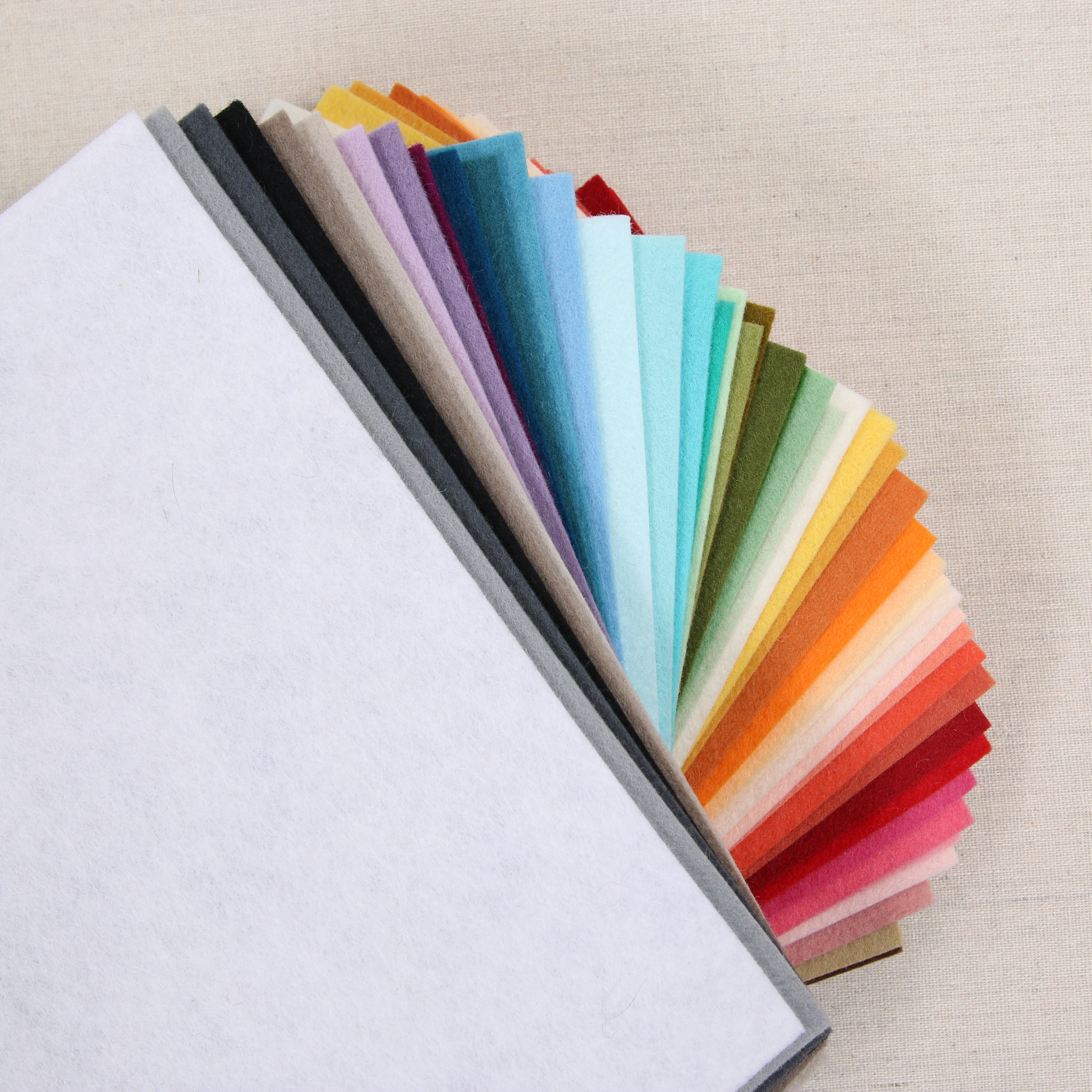 Oyster Pure Wool Felt – Benzie Design