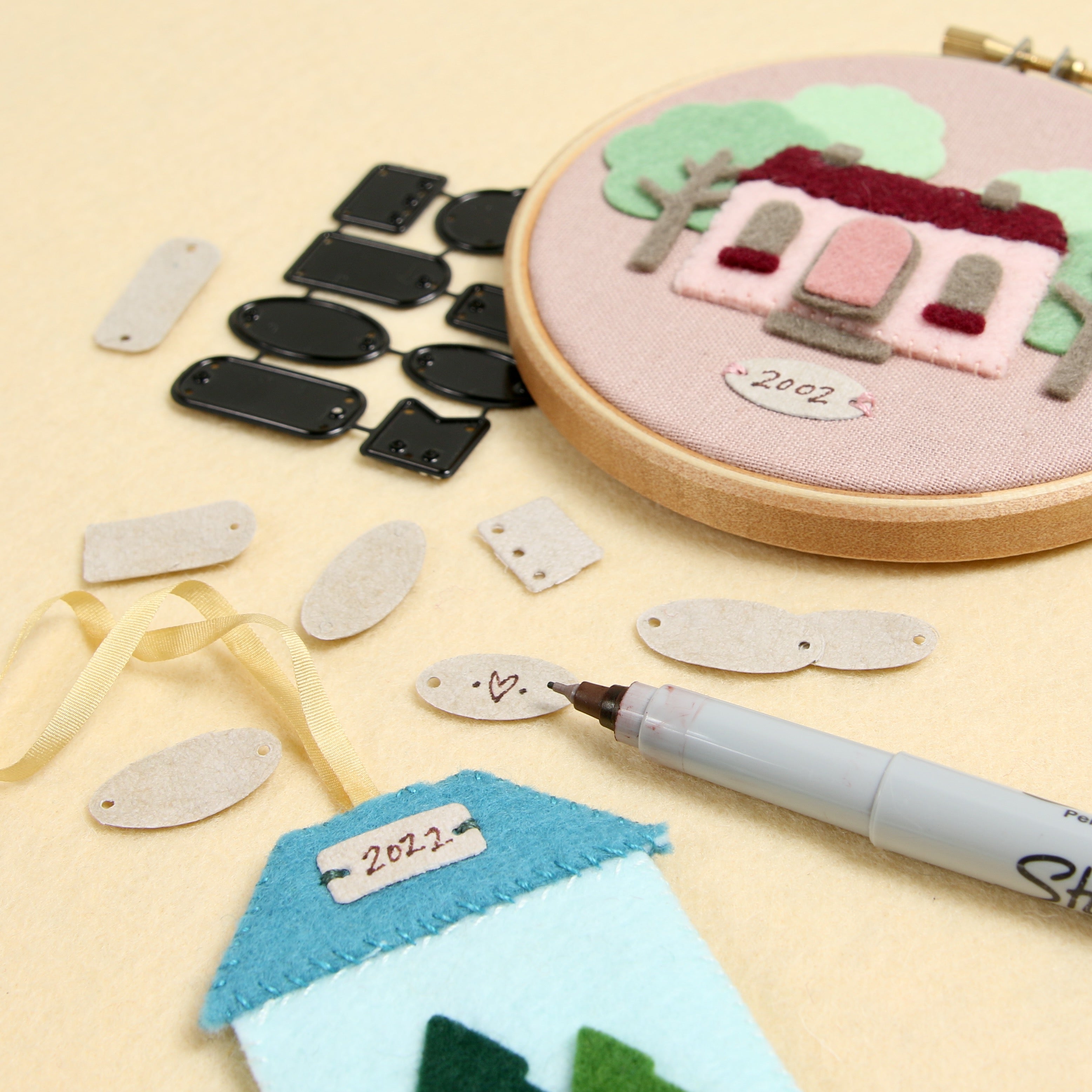 Date Markers, Deep Etch Die – Benzie Design