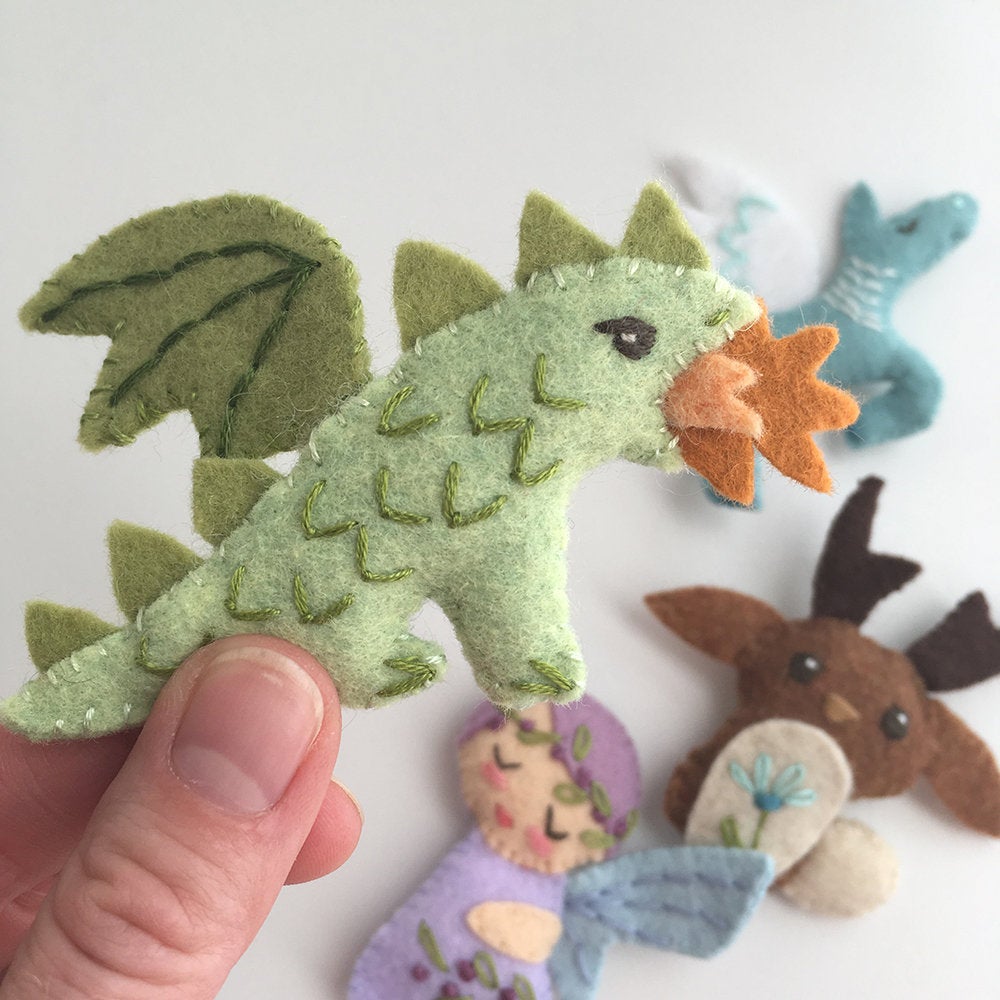 Mythical Creatures Felt Pattern – Benzie Design