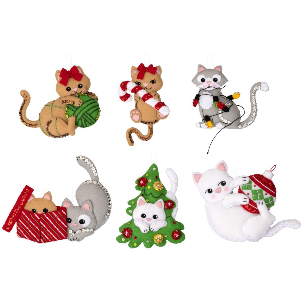 Frisky Kitties, Bucilla – Benzie Design