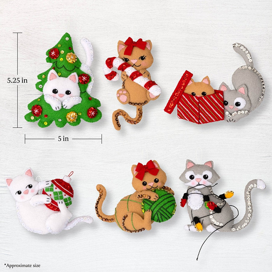 Frisky Kitties, Bucilla – Benzie Design