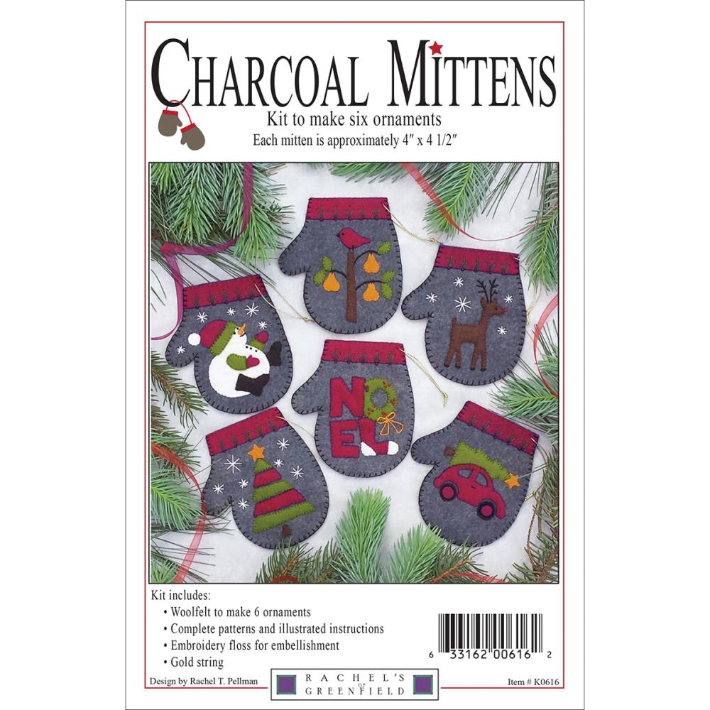 Charcoal Mittens Kit – Benzie Design