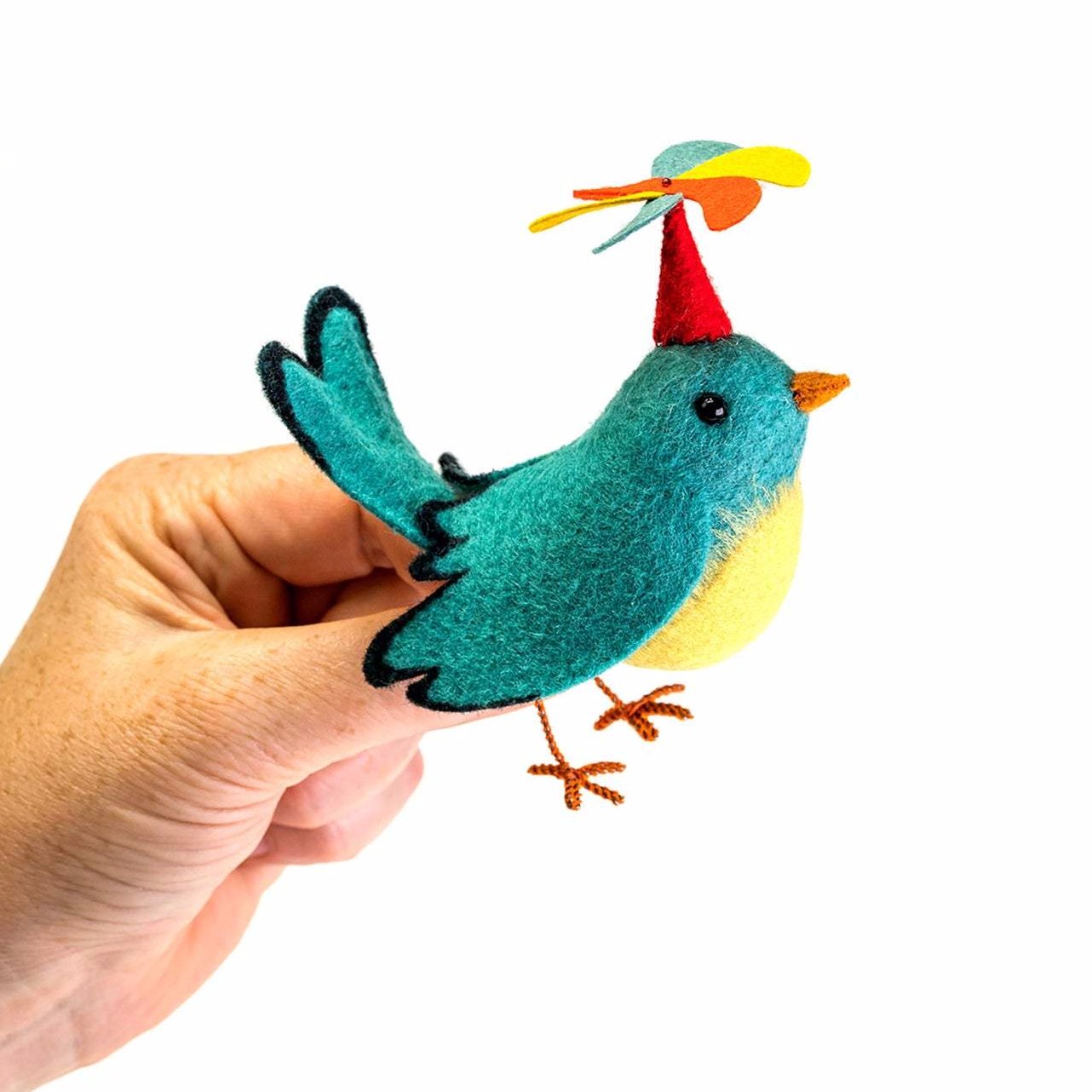 Felt Parrot